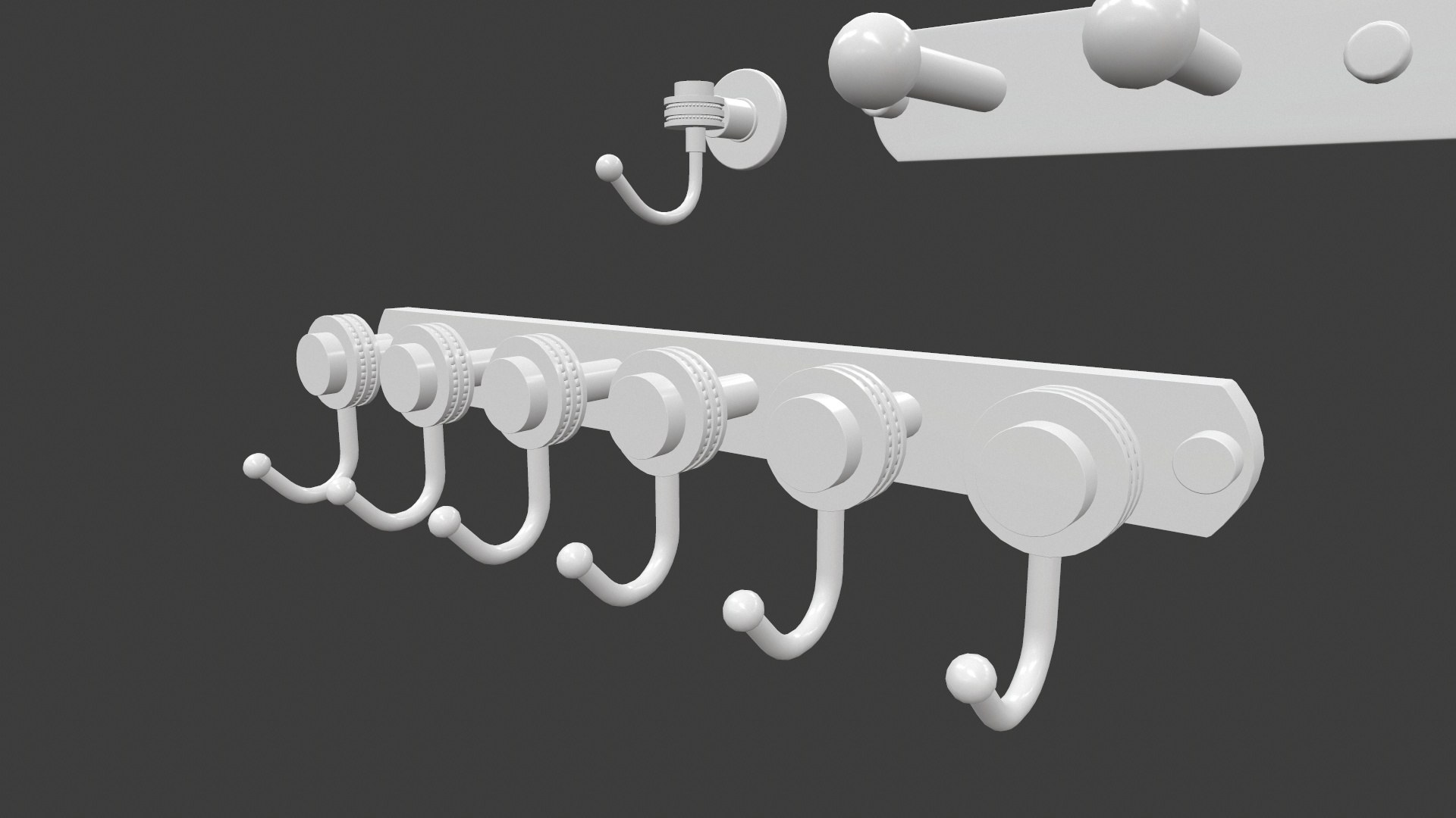 3D Hangers Model - TurboSquid 2326892