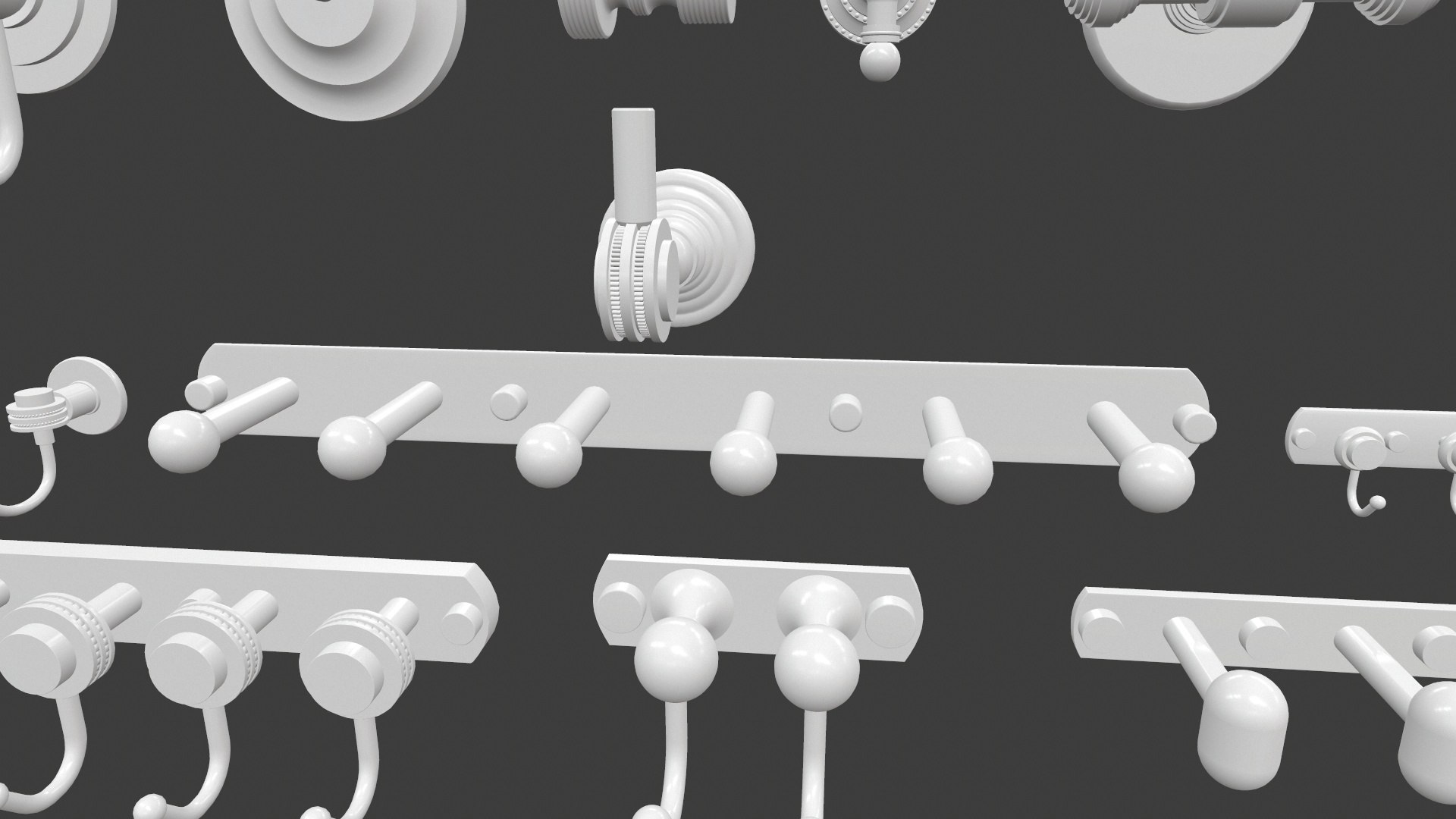 3D Hangers Model - TurboSquid 2326892