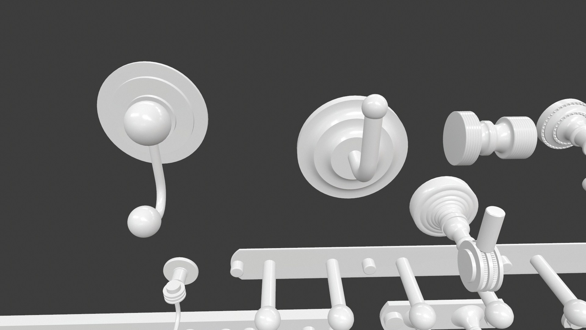 3D Hangers Model - TurboSquid 2326892