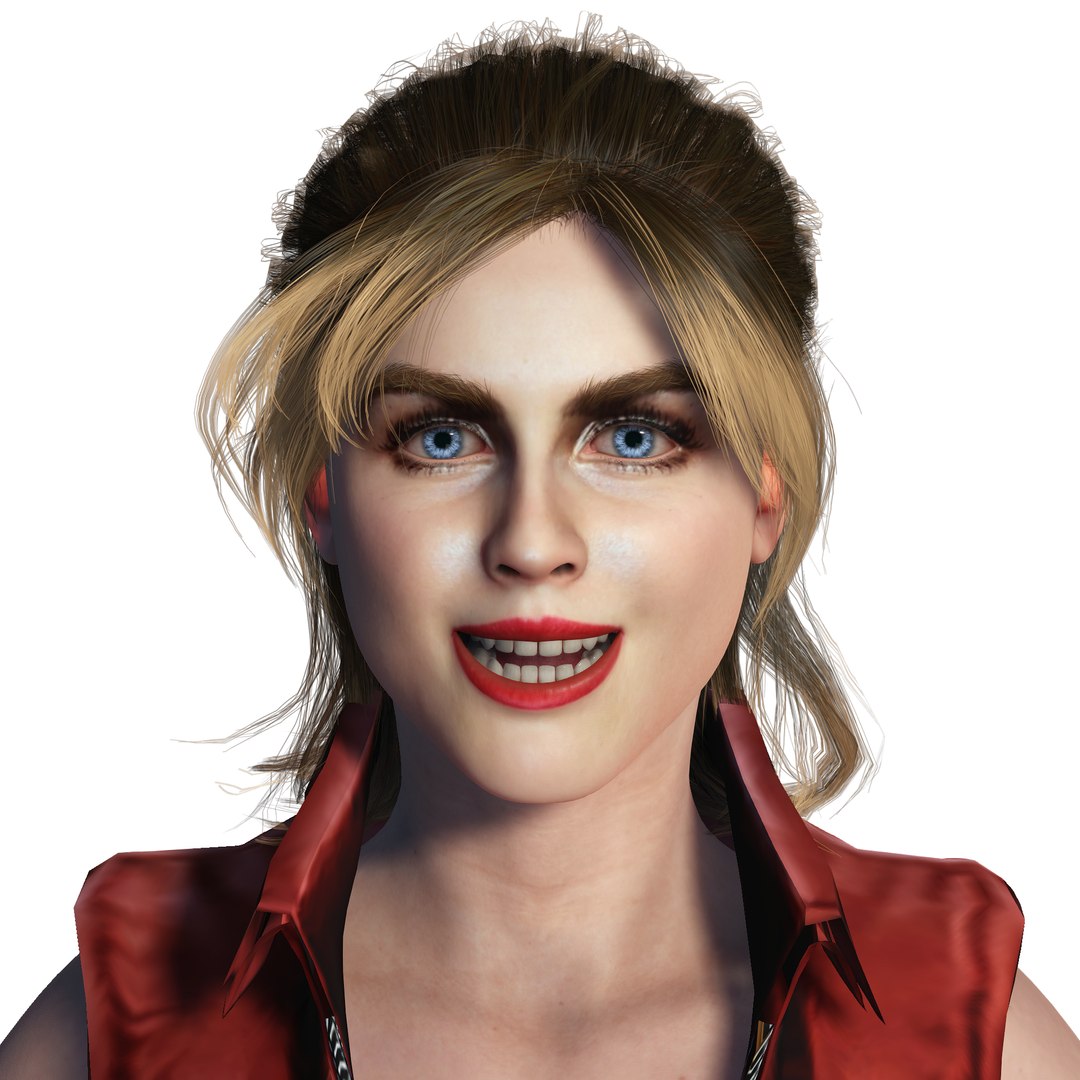 Alexandra Daddario 3D Rigged Model Ready For Animation Model ...
