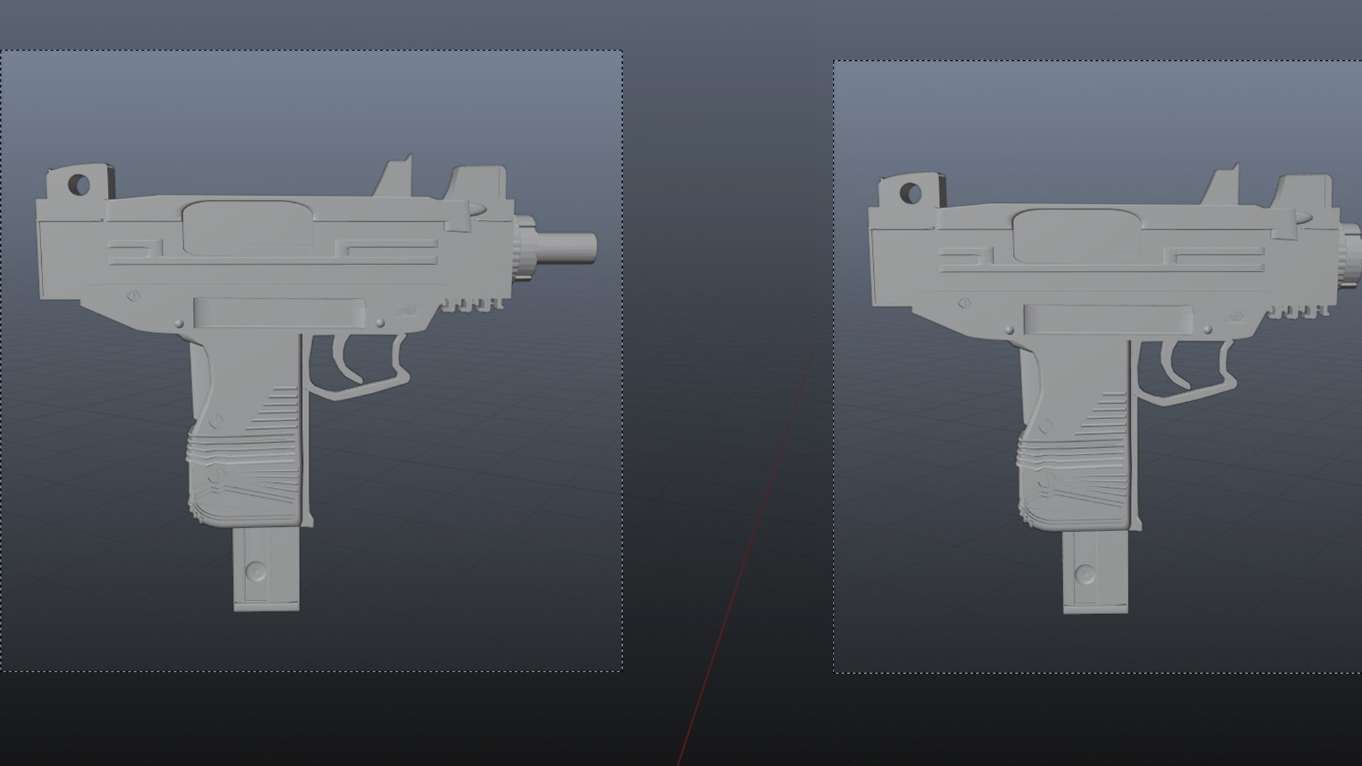 3D UZI - TurboSquid 1718577