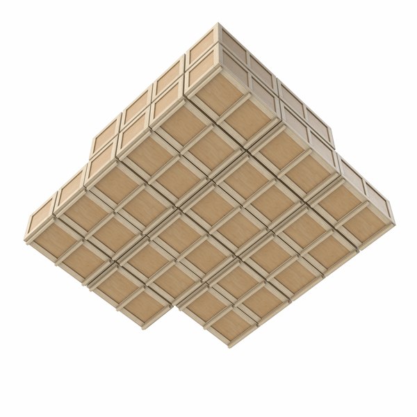 Stack Of Cargo Crate Boxes 3D model - TurboSquid 1994963