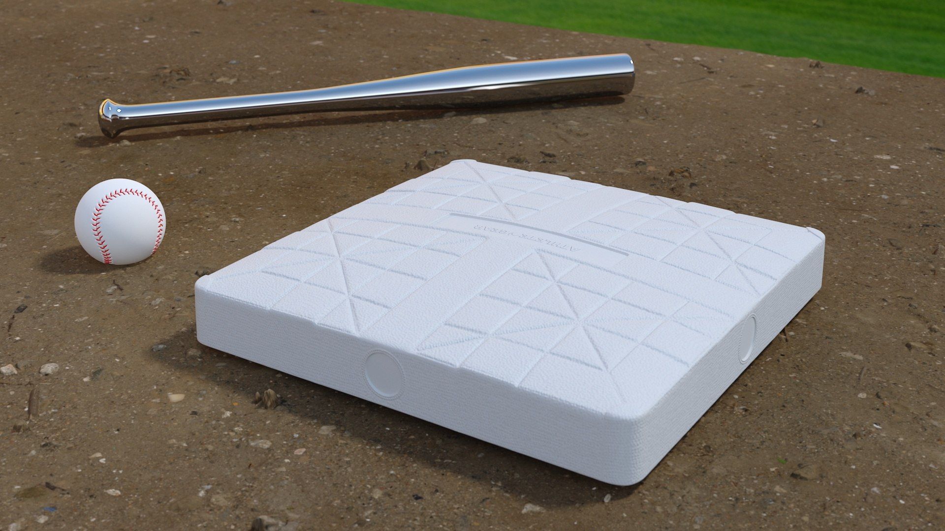 Baseball Base 15inch 3D Model - TurboSquid 2269960