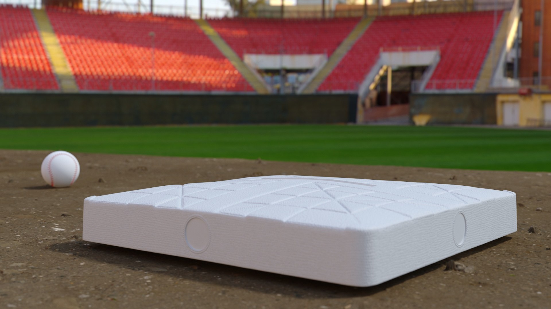 Baseball Base 15inch 3D Model - TurboSquid 2269960