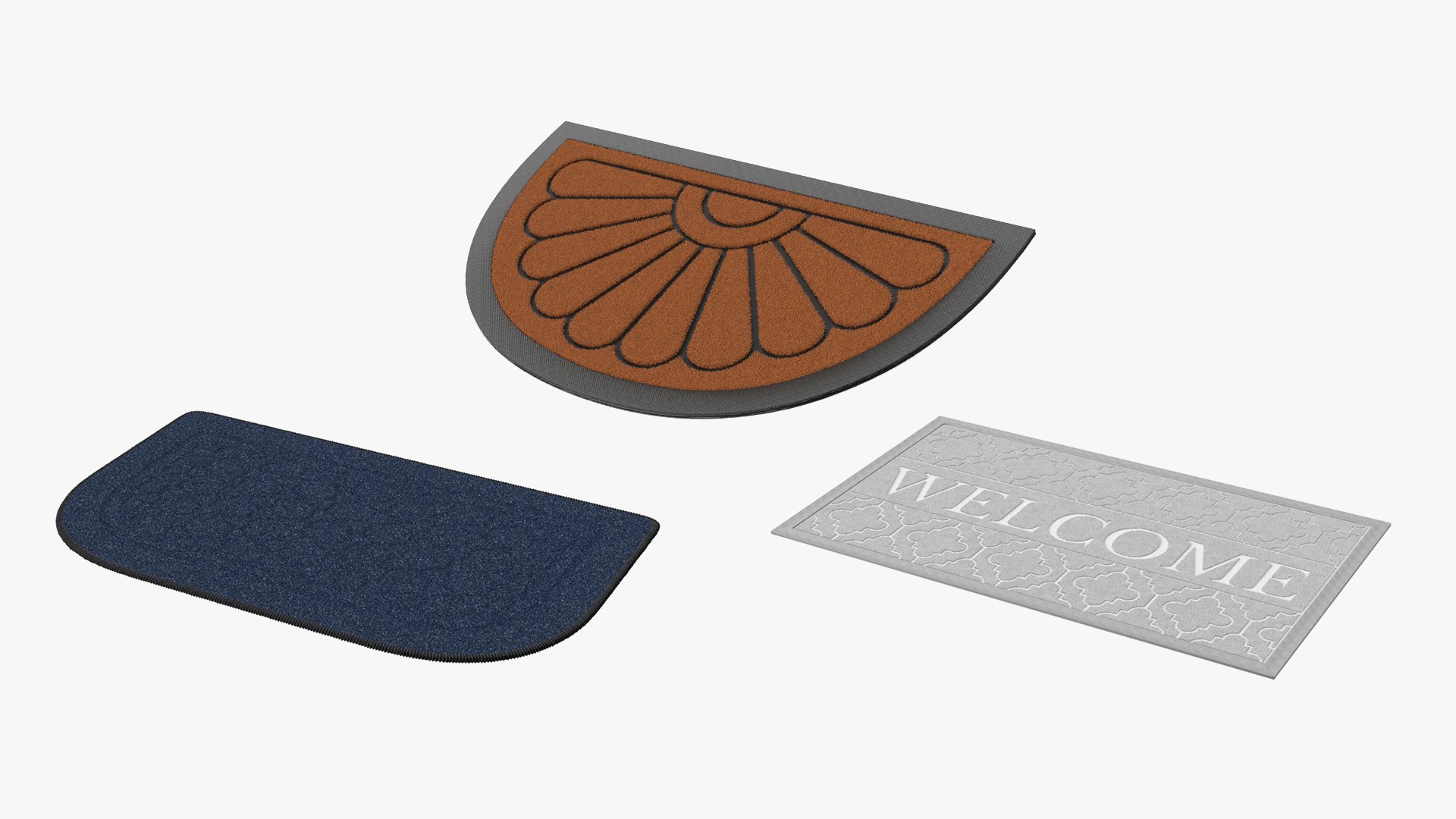 3D Doormats Collection 2 - TurboSquid 2151676