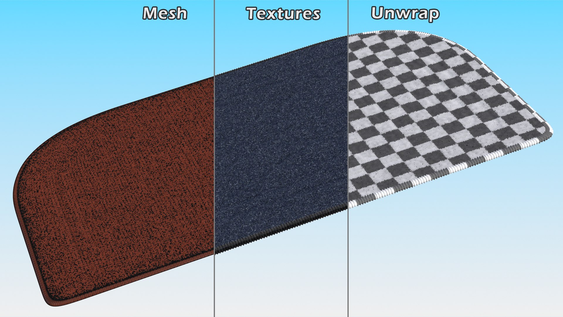 3D Doormats Collection 2 - TurboSquid 2151676