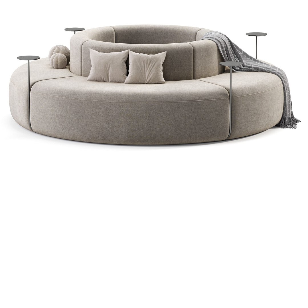 3D ARTIKO Sectional Modular Sofa 3D Model - TurboSquid 2252788