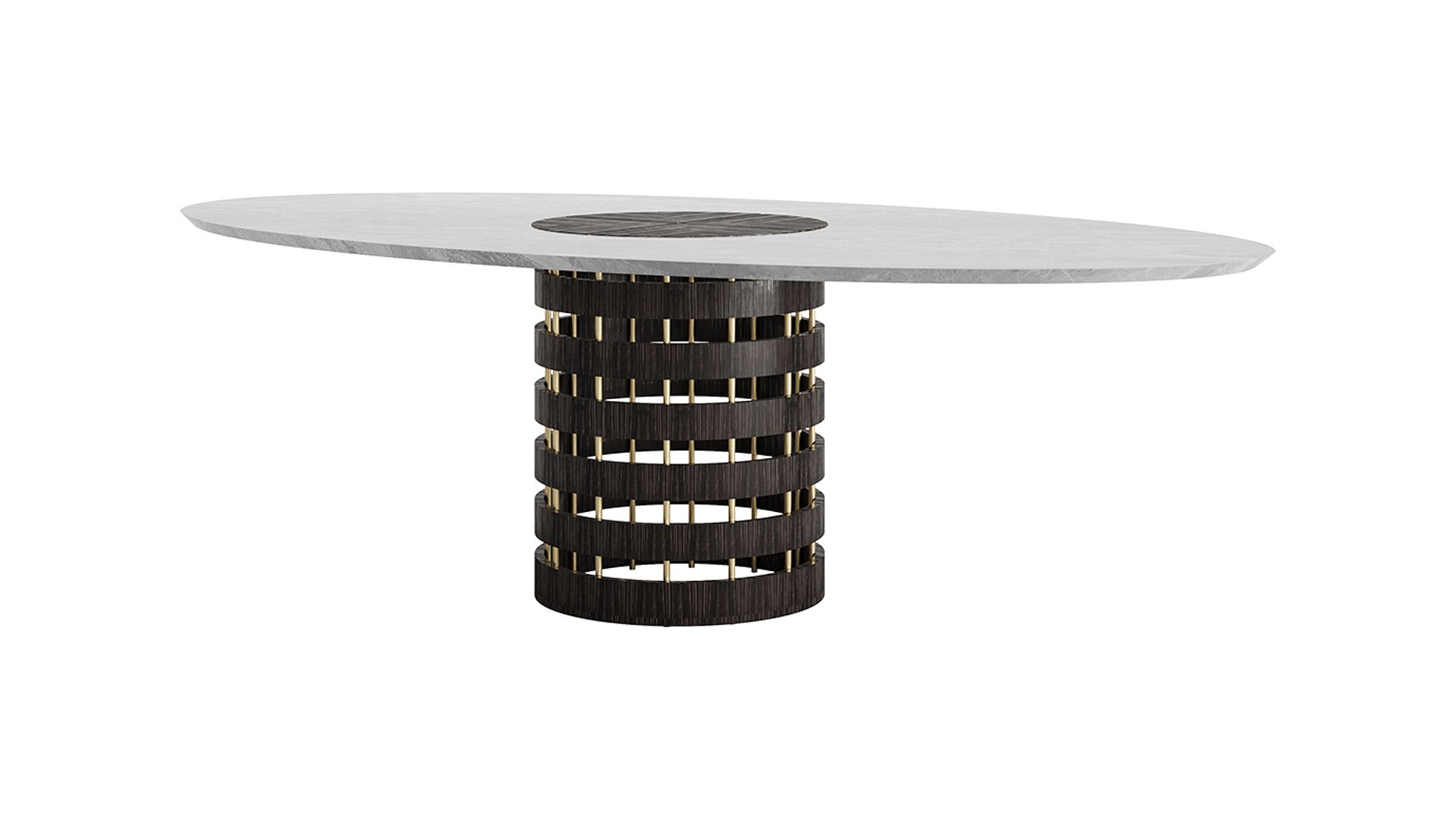 modelo 3d Conrad Dining Table by Rossato - TurboSquid 1926972