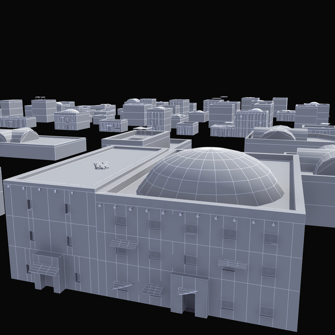 3d model biblical buildings ancient