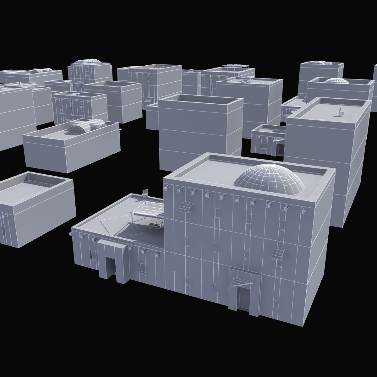 3d model biblical buildings ancient