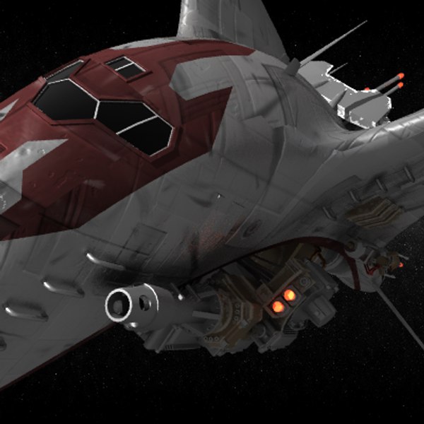 space ship spaceship 3d lwo