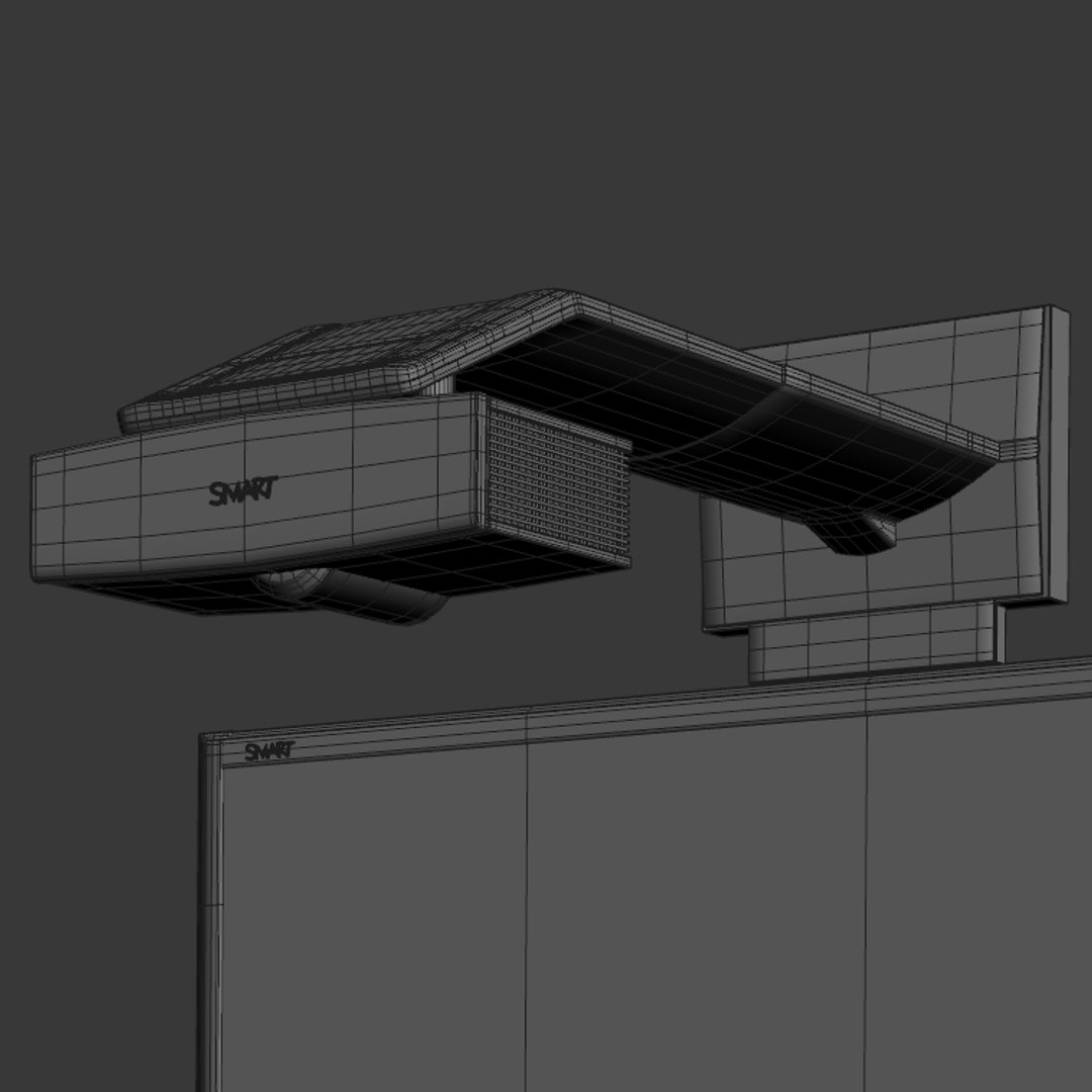 Interactive Whiteboard 3d Model