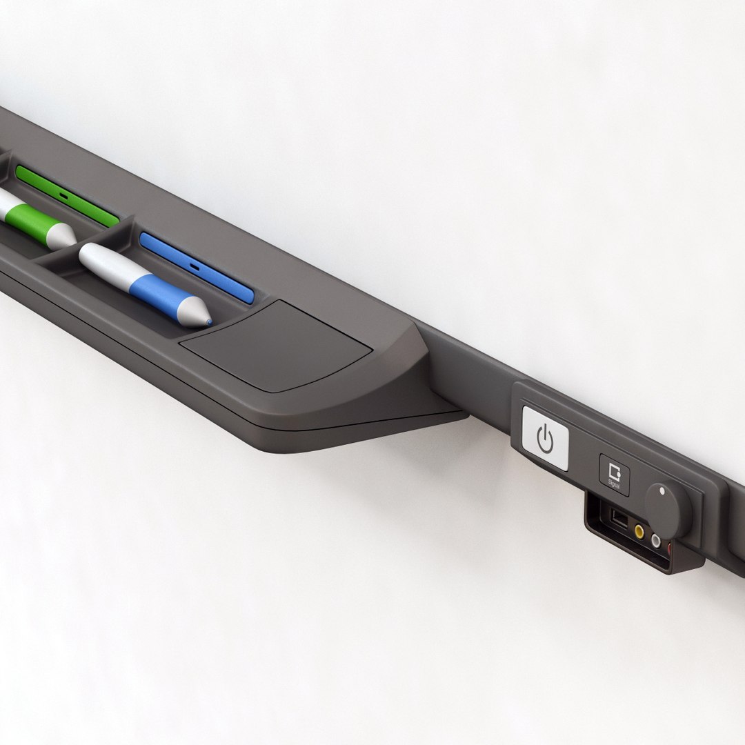 Interactive Whiteboard 3d Model