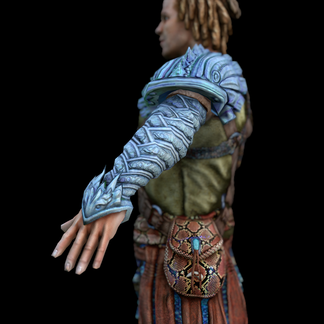 3d Fantasy Knight Model