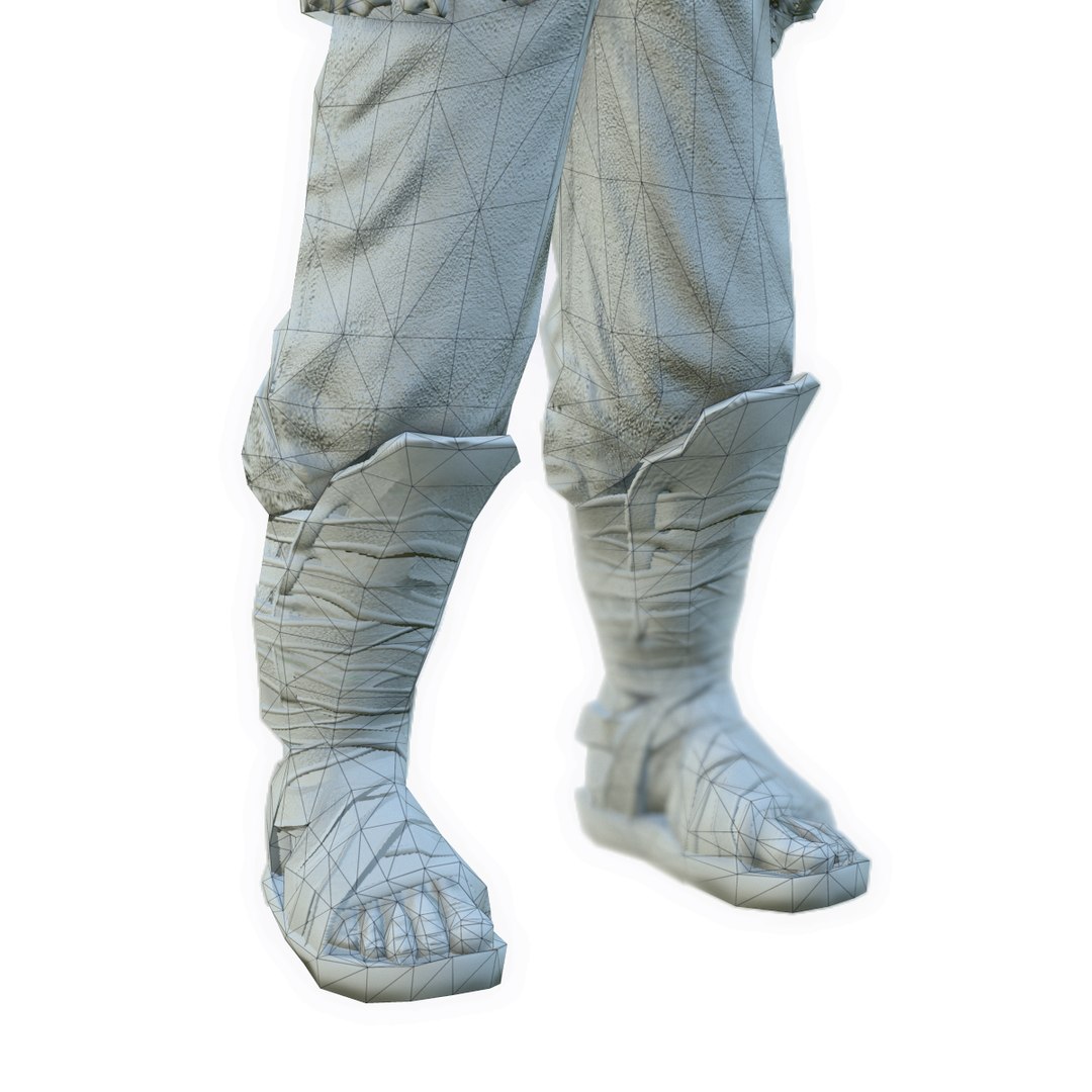 3d Fantasy Knight Model