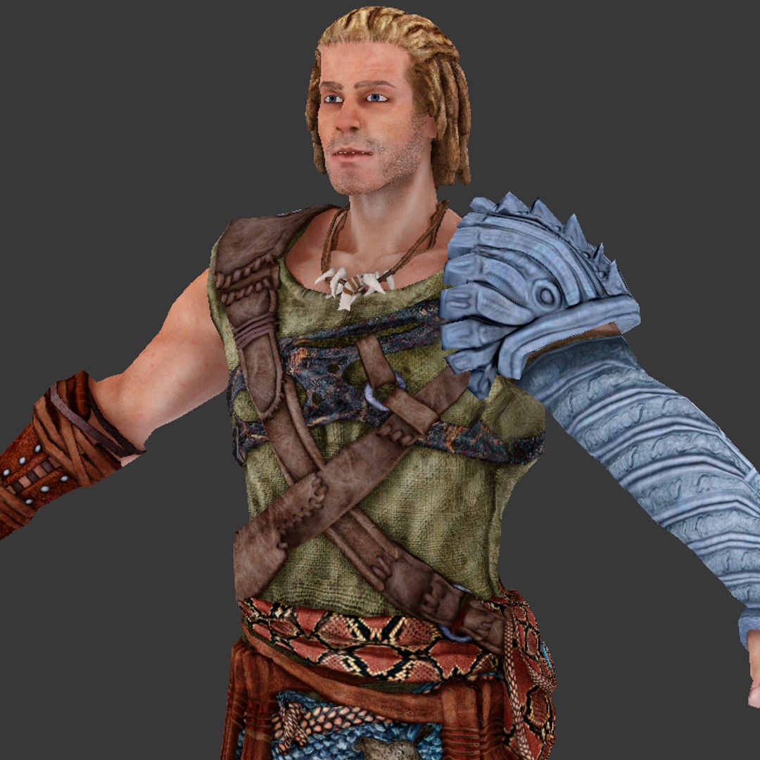3d Fantasy Knight Model