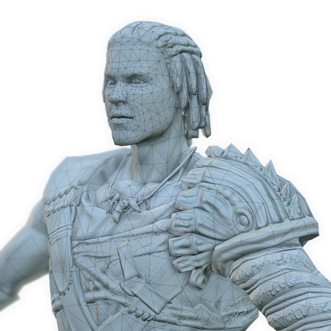 3d Fantasy Knight Model