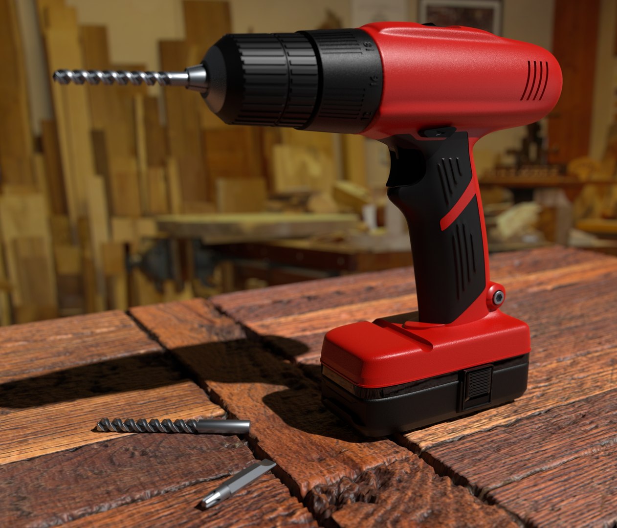 Hand Drill Model - TurboSquid 1334521