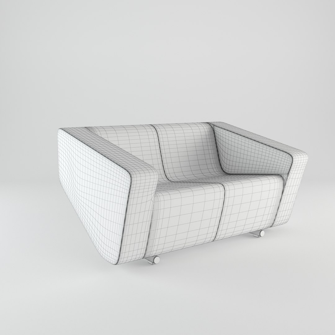3d Nurus Sofa Model