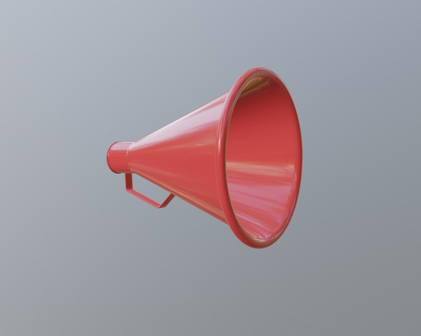 Bullhorn 3D Models for Download | TurboSquid