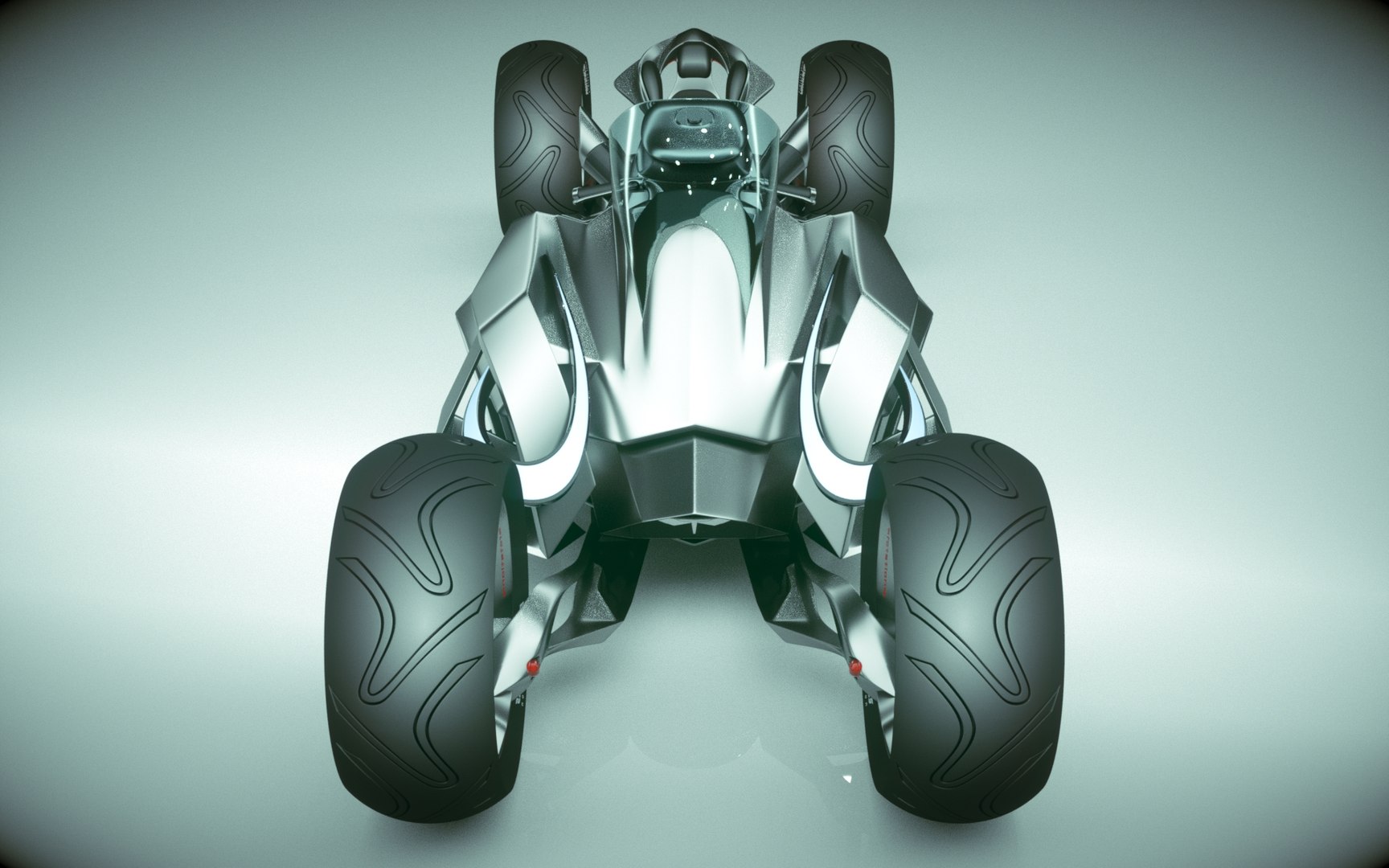 3D T Bike Four Wheel 10 - TurboSquid 1950604