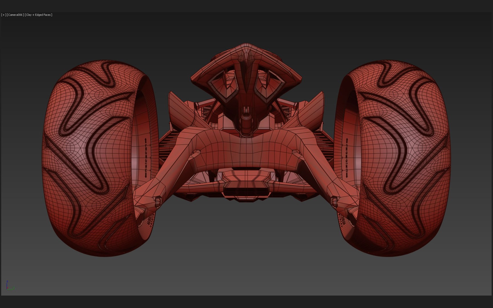 3D T Bike Four Wheel 10 - TurboSquid 1950604