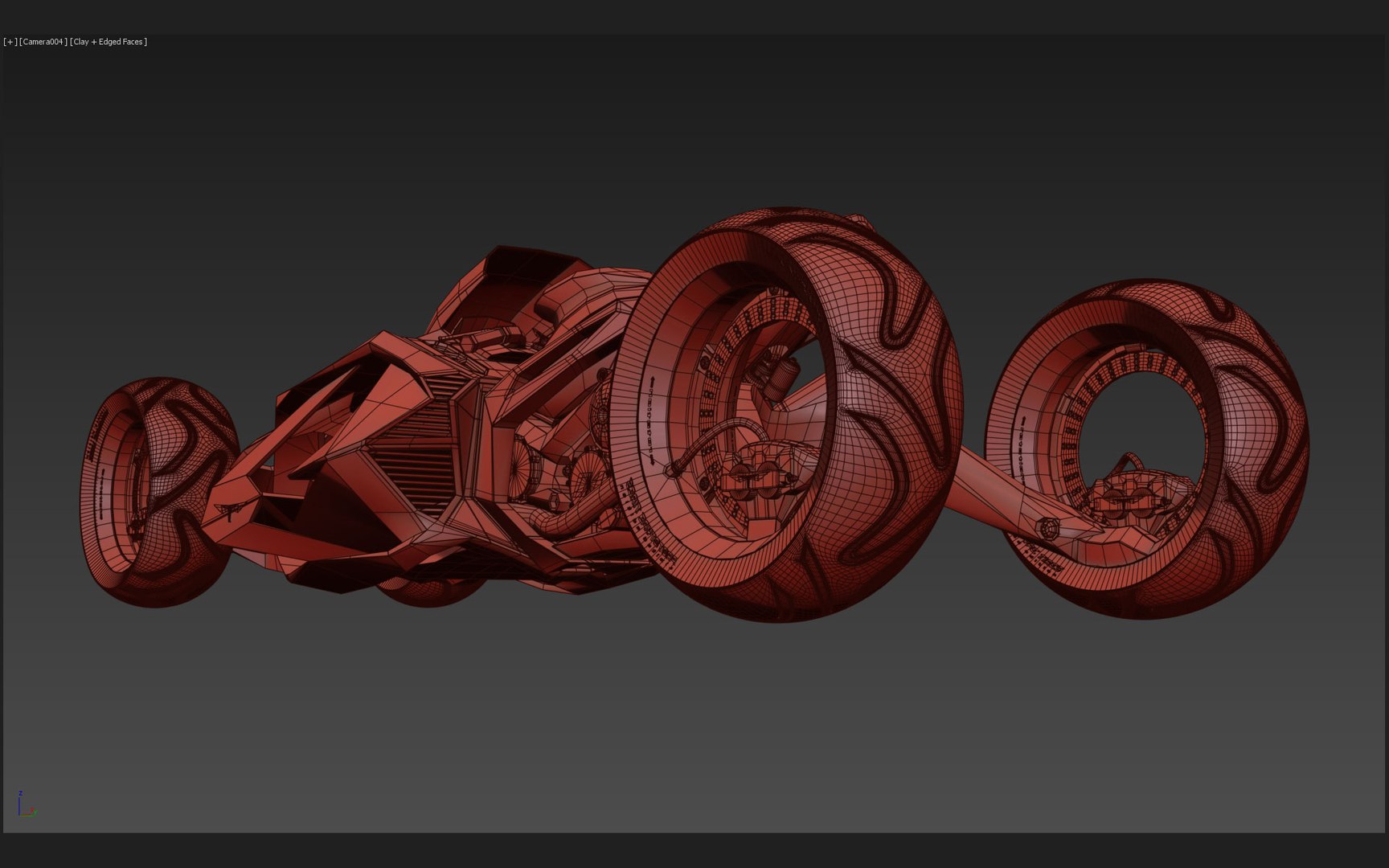 3D T Bike Four Wheel 10 - TurboSquid 1950604