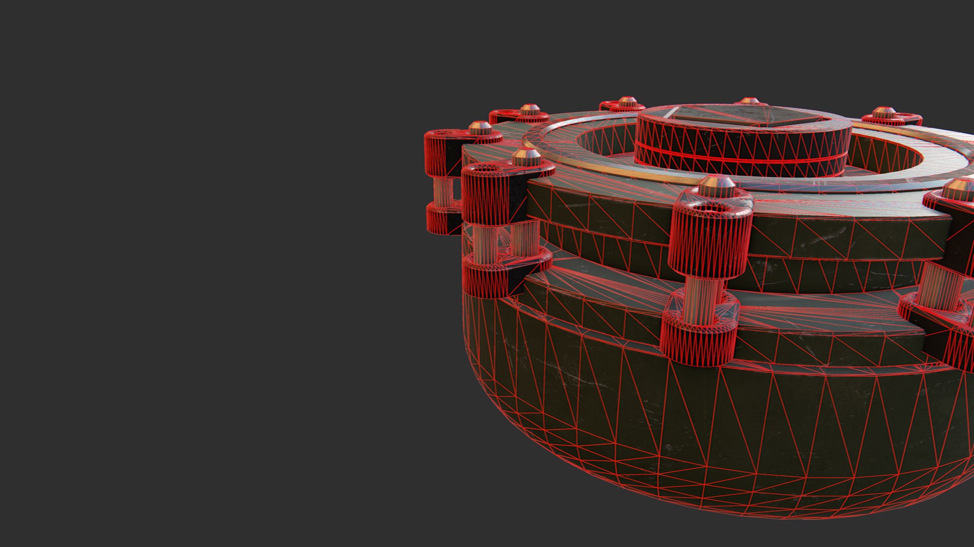 kitbash 340 pieces 3d model