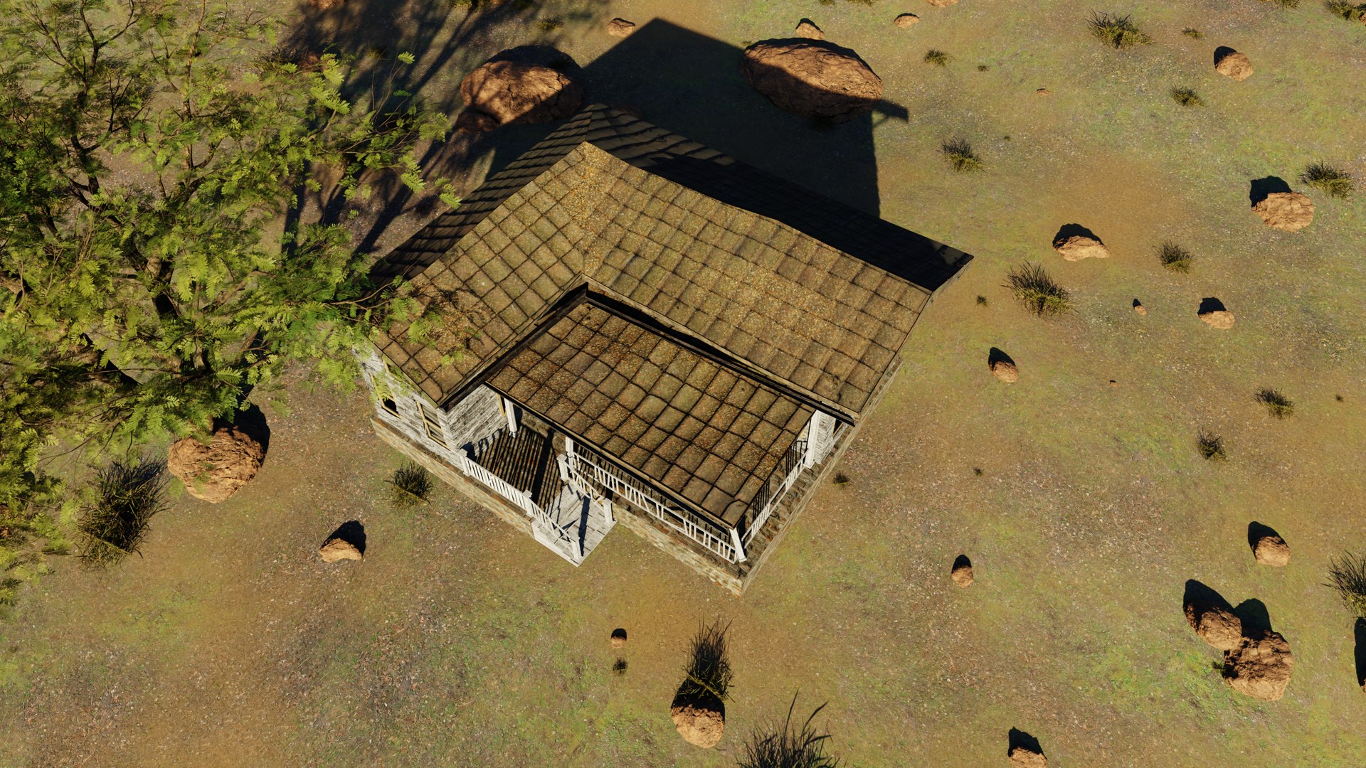 3D Model Abondened House - TurboSquid 2092659