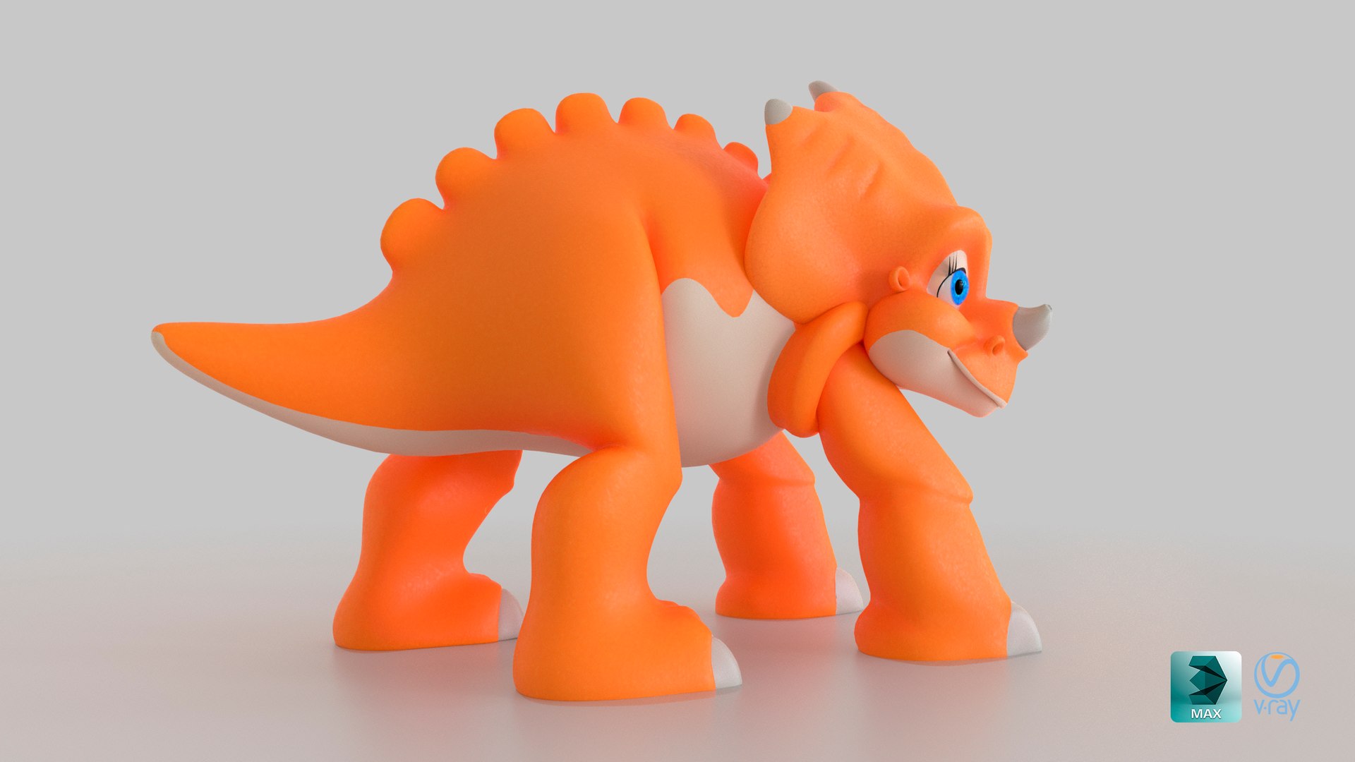 Cera Triceratops model - TurboSquid 1832791