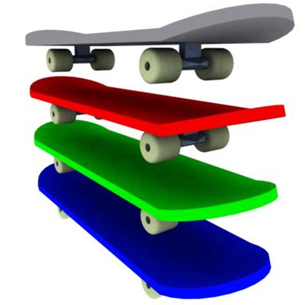 Free 3D Skateboard Models | TurboSquid