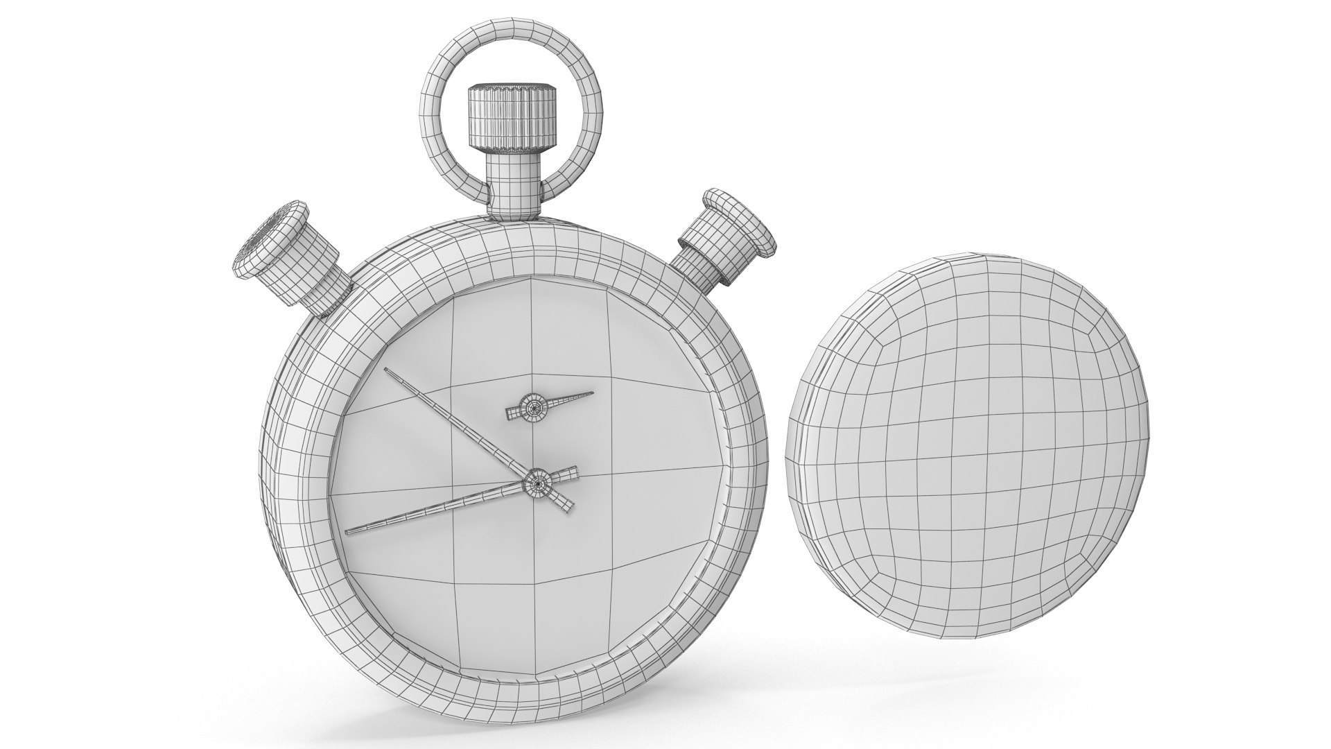 3D Stop Watch Stopwatch Model - TurboSquid 1249252