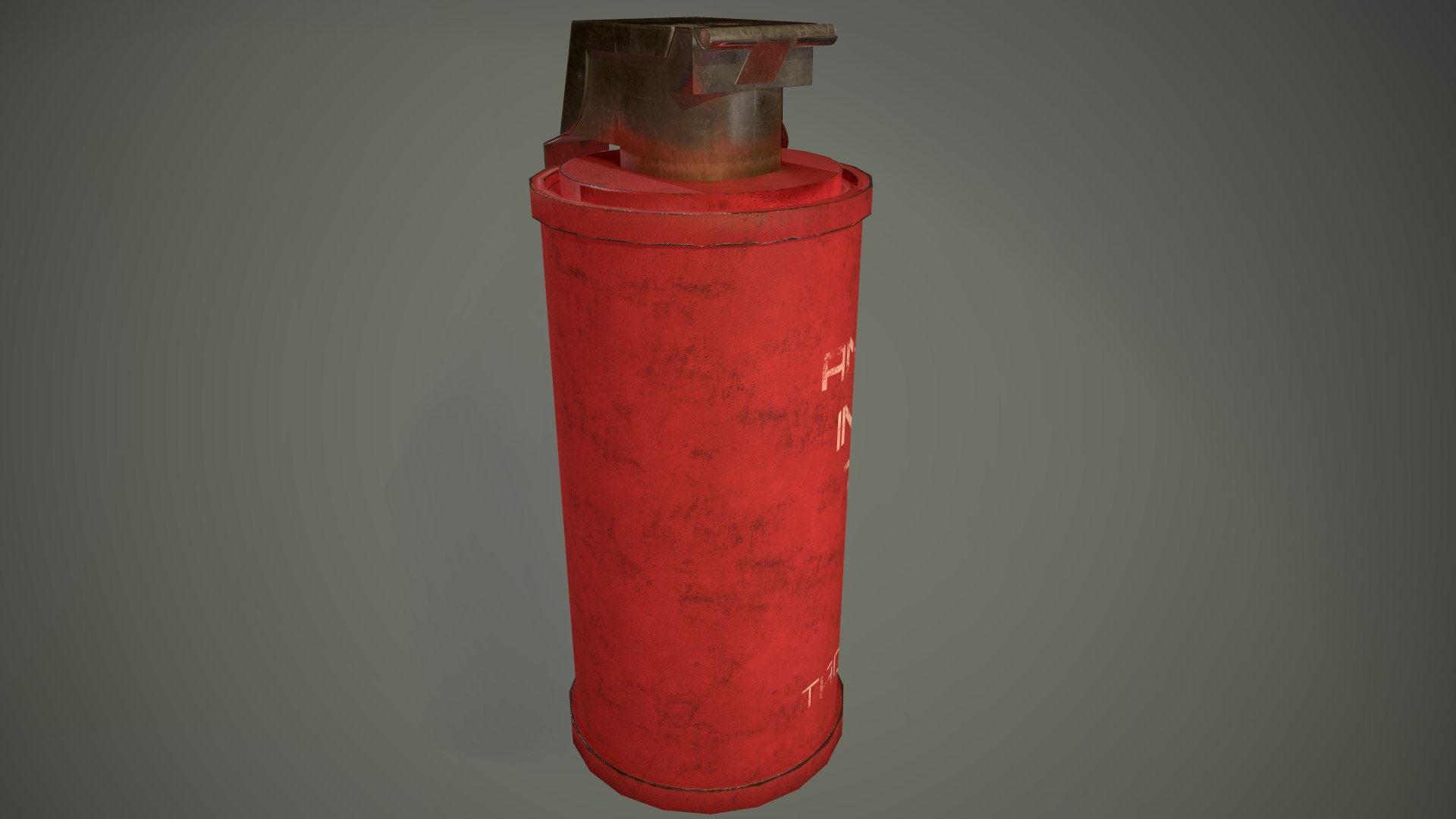 Incendiary - Game Ready - 4k 3D - TurboSquid 1734074