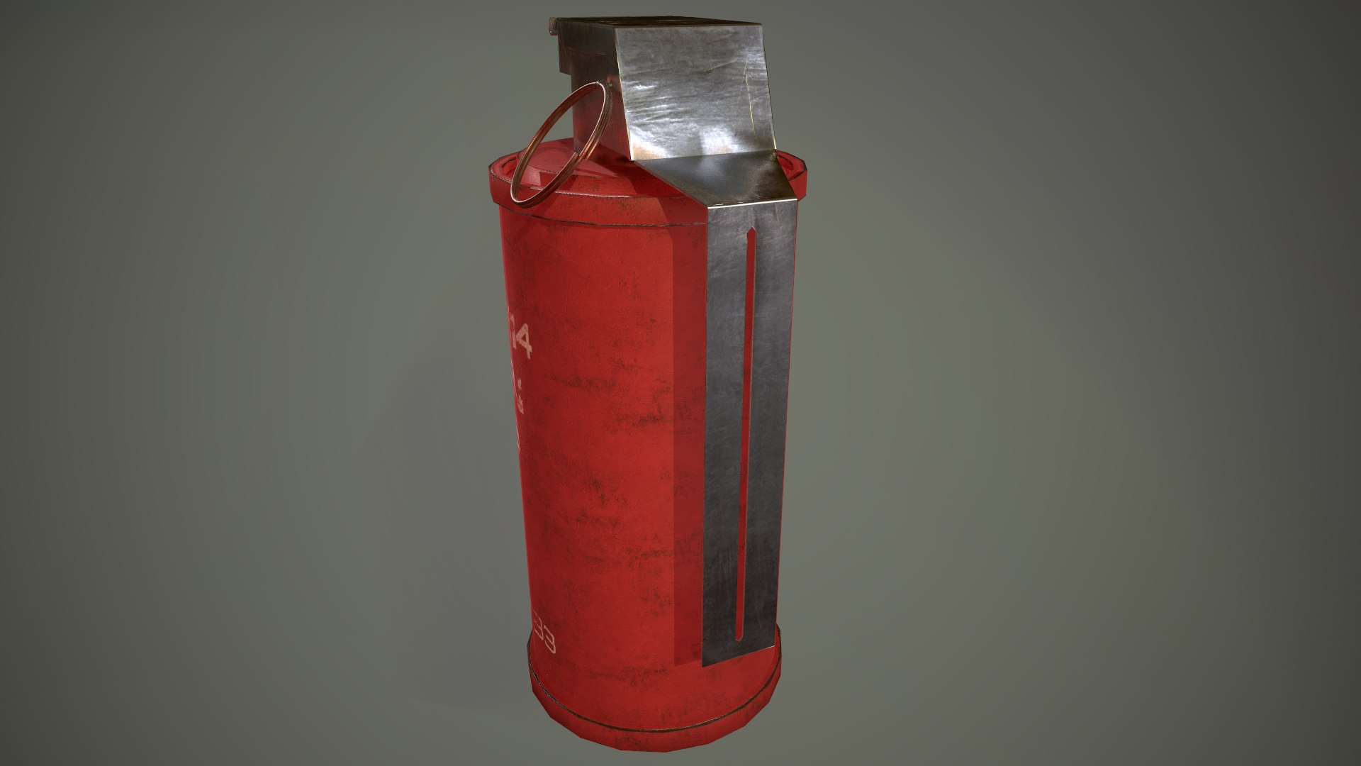 Incendiary - Game Ready - 4k 3D - TurboSquid 1734074