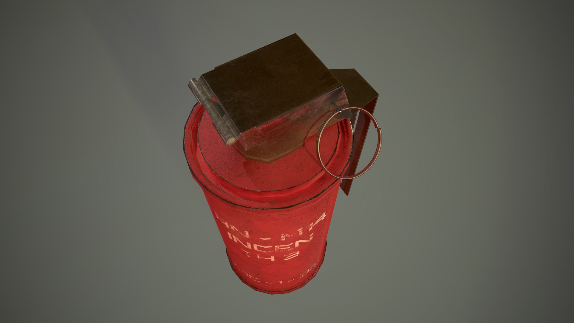 Incendiary - Game Ready - 4k 3D - TurboSquid 1734074