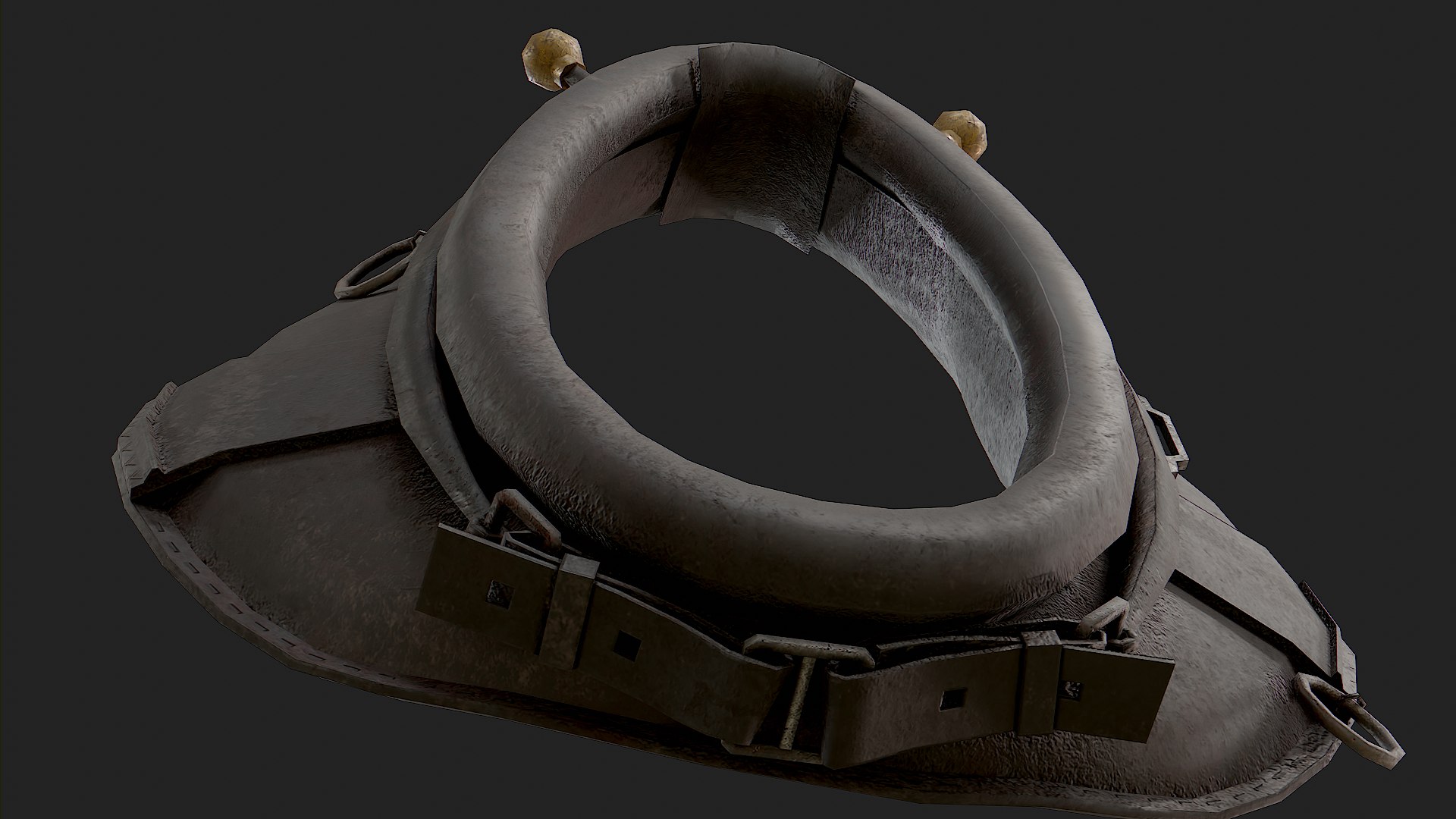 Horse Collar Low-poly 3D Model - TurboSquid 2283825