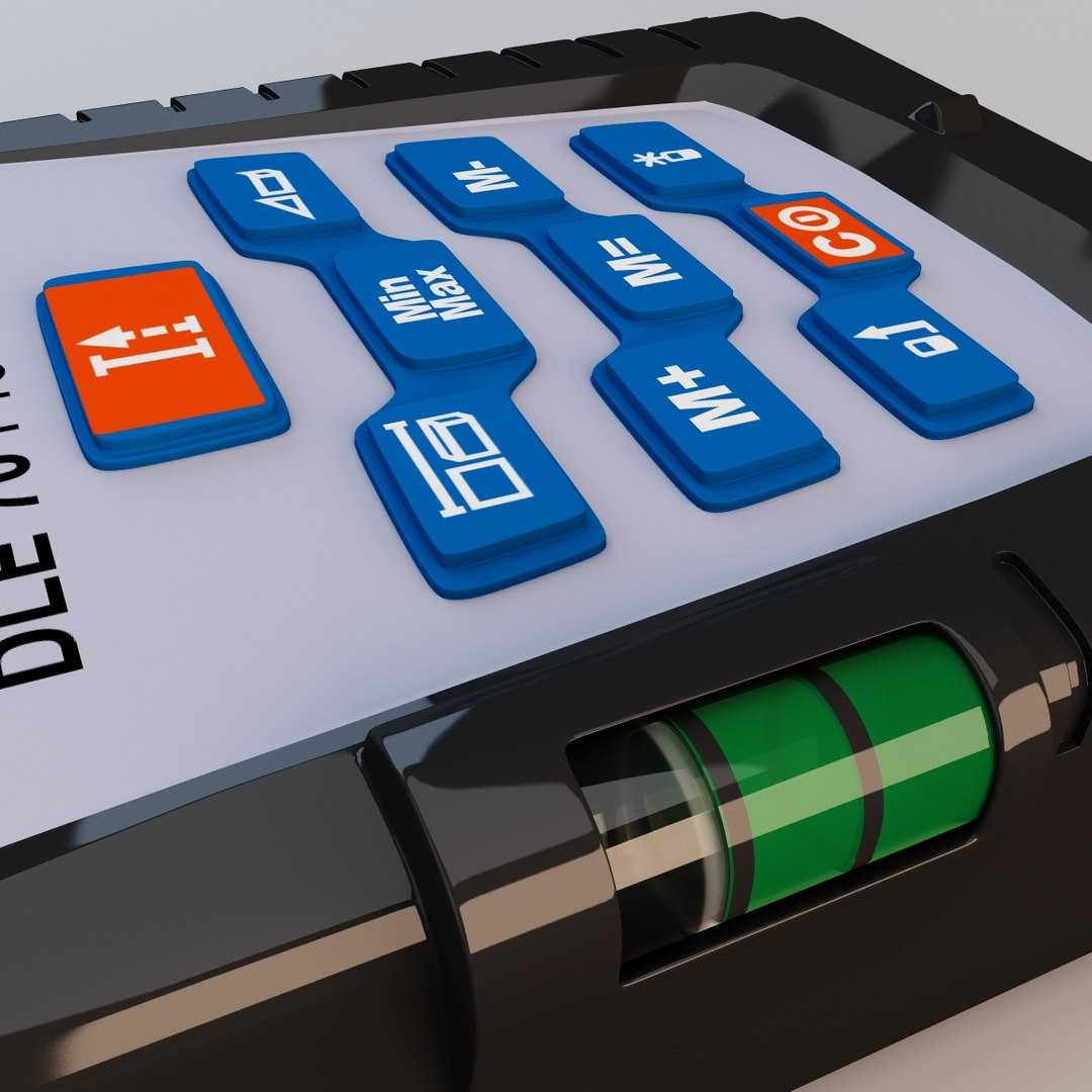 bosch dle 70 laser 3d model