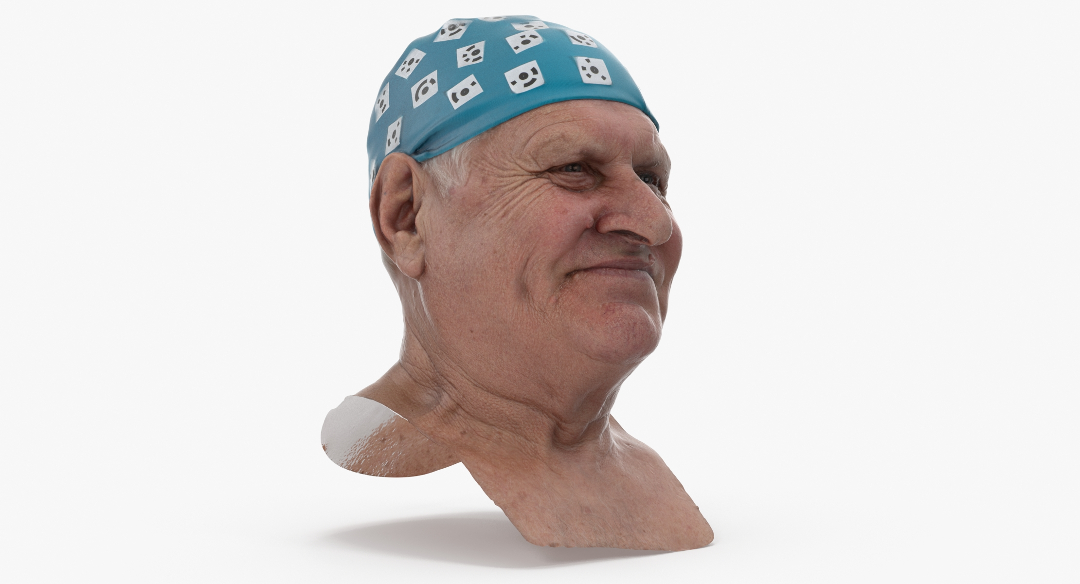 Homer Human Head Cheek Raiser Both AU6 Clean Scan 3D model - TurboSquid ...
