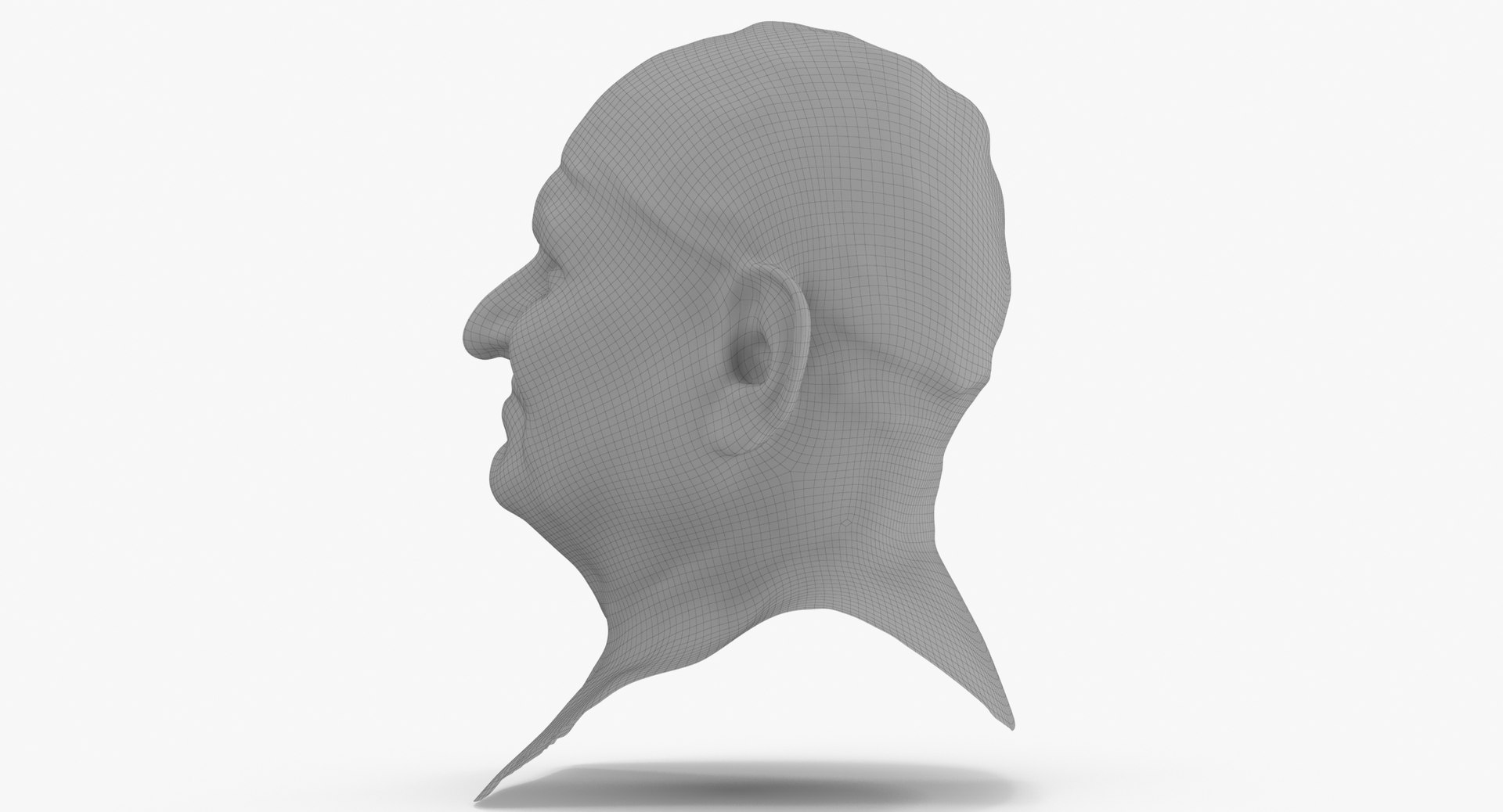 Homer Human Head Cheek Raiser Both AU6 Clean Scan 3D Model - TurboSquid ...