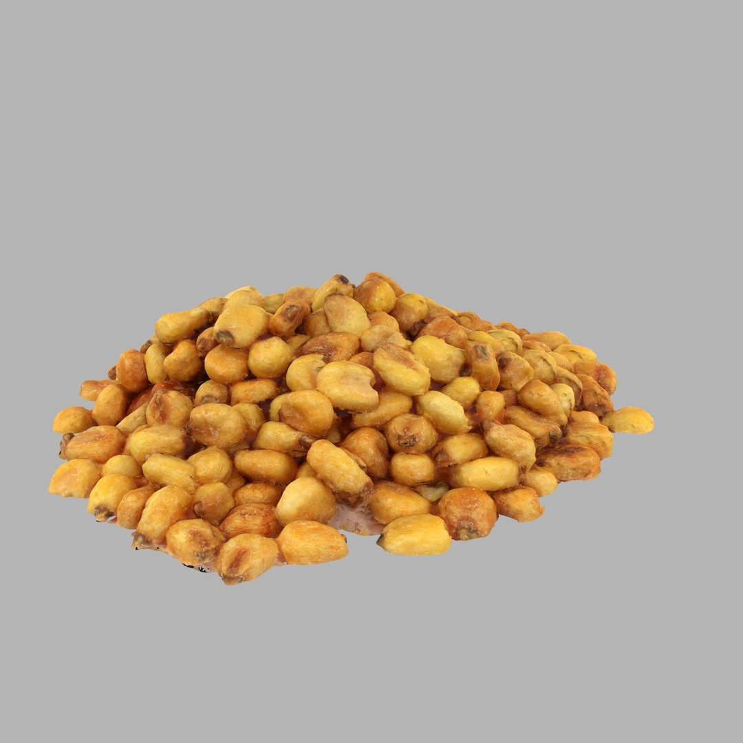 3D Corn Salt Salty - TurboSquid 1364332