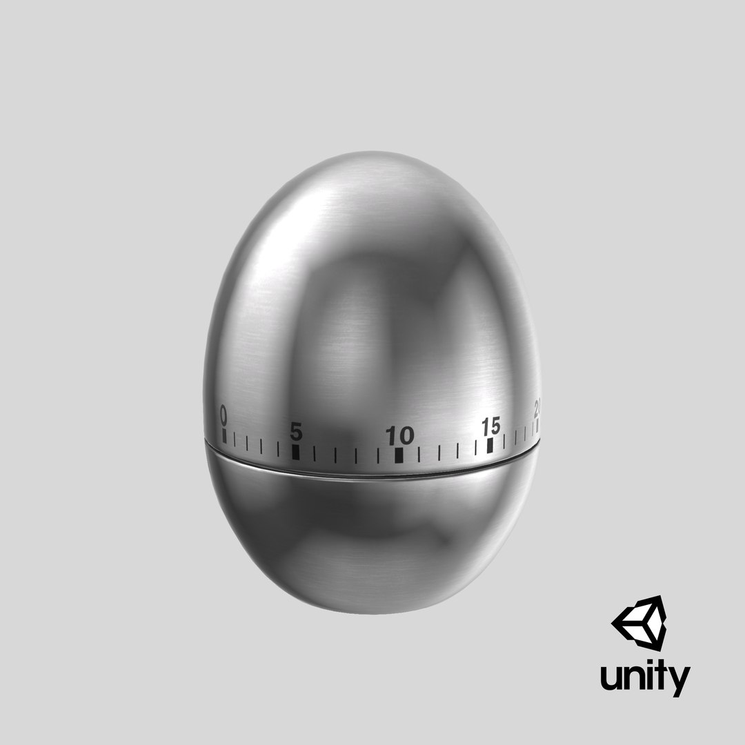 Stainless steel egg shape 3D model - TurboSquid 1589135