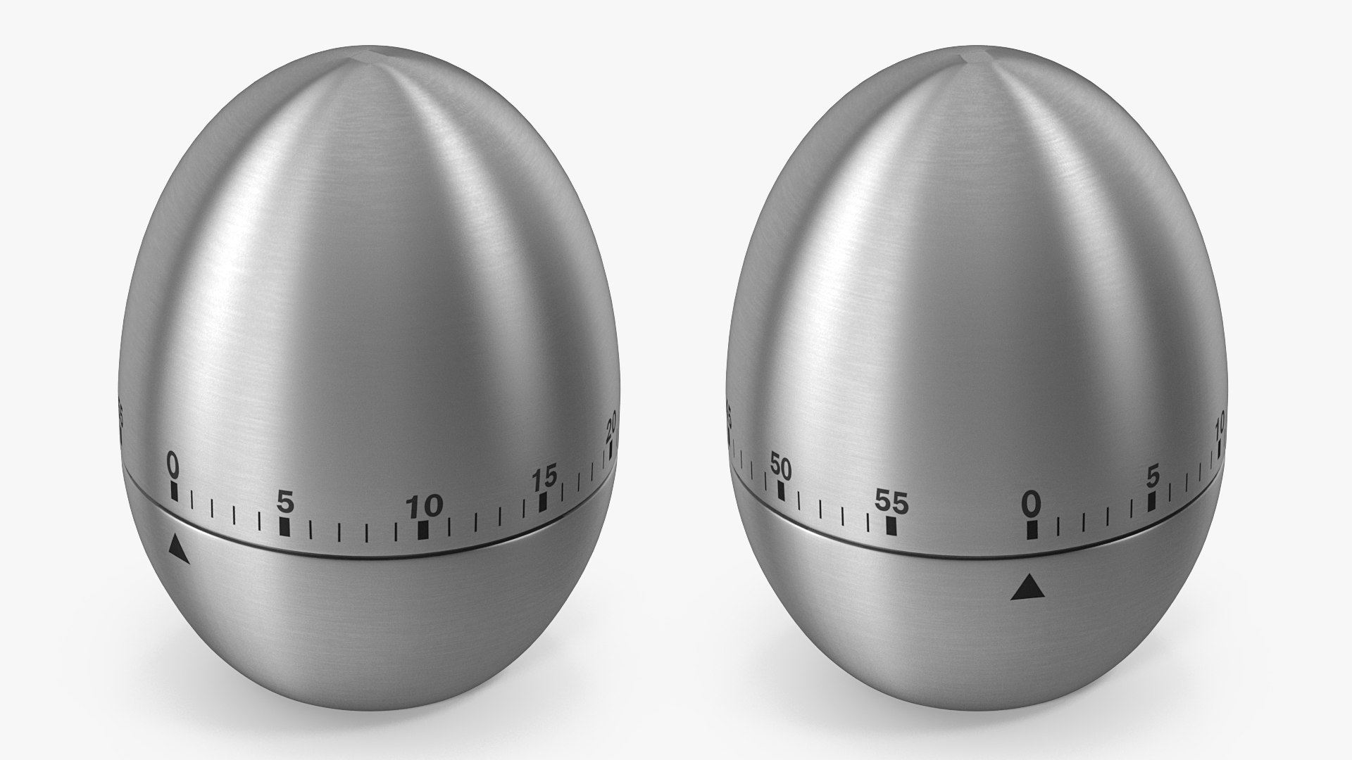 Stainless steel egg shape 3D model - TurboSquid 1589135