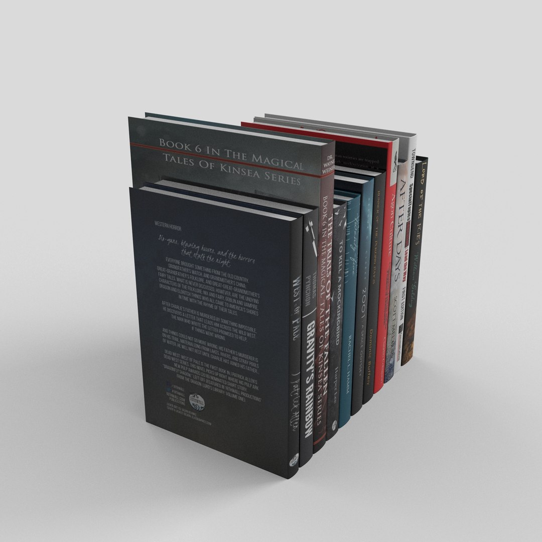 Books 3D Model - TurboSquid 1443710