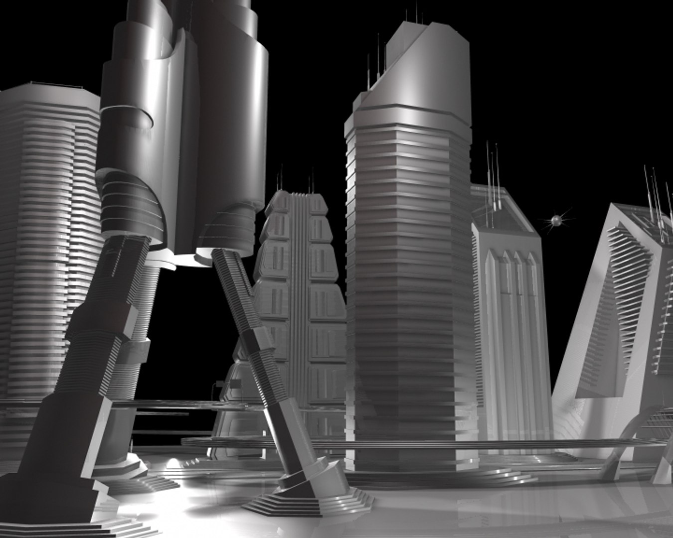 Ma Buildings Science Fiction