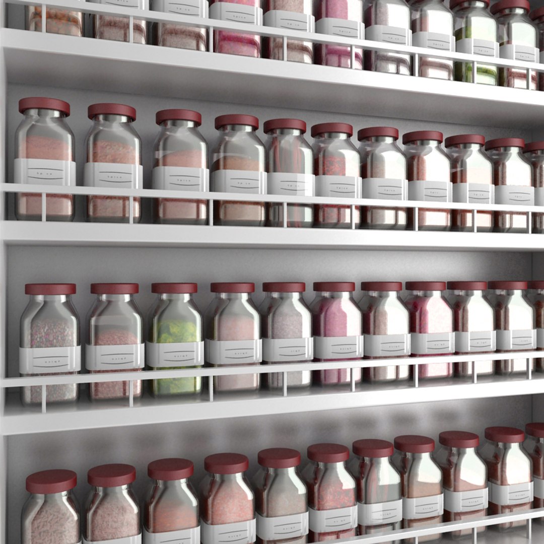 3d Max Spice Rack