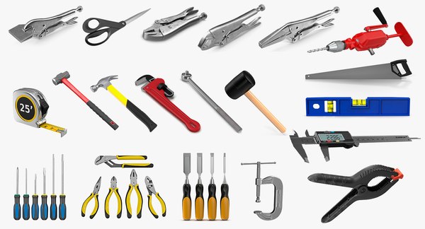 3D Tools Collection 8 - TurboSquid 1930582