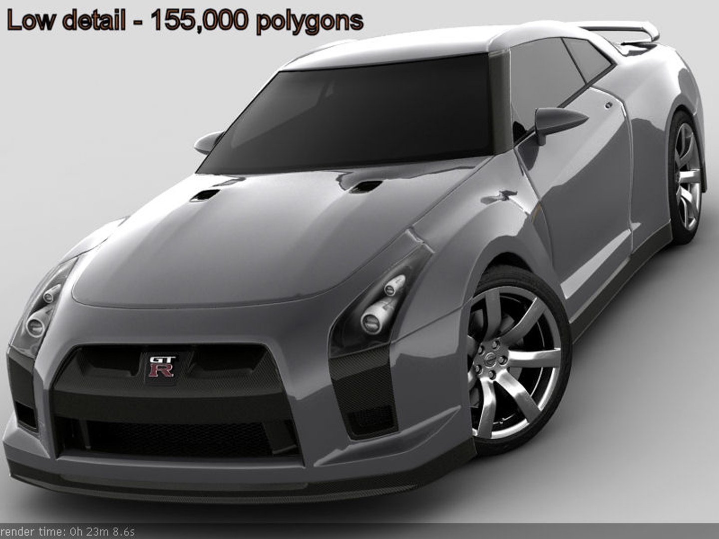 3d model nissan gt-r proto concept
