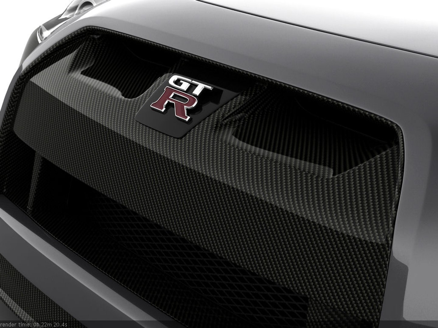 3d model nissan gt-r proto concept