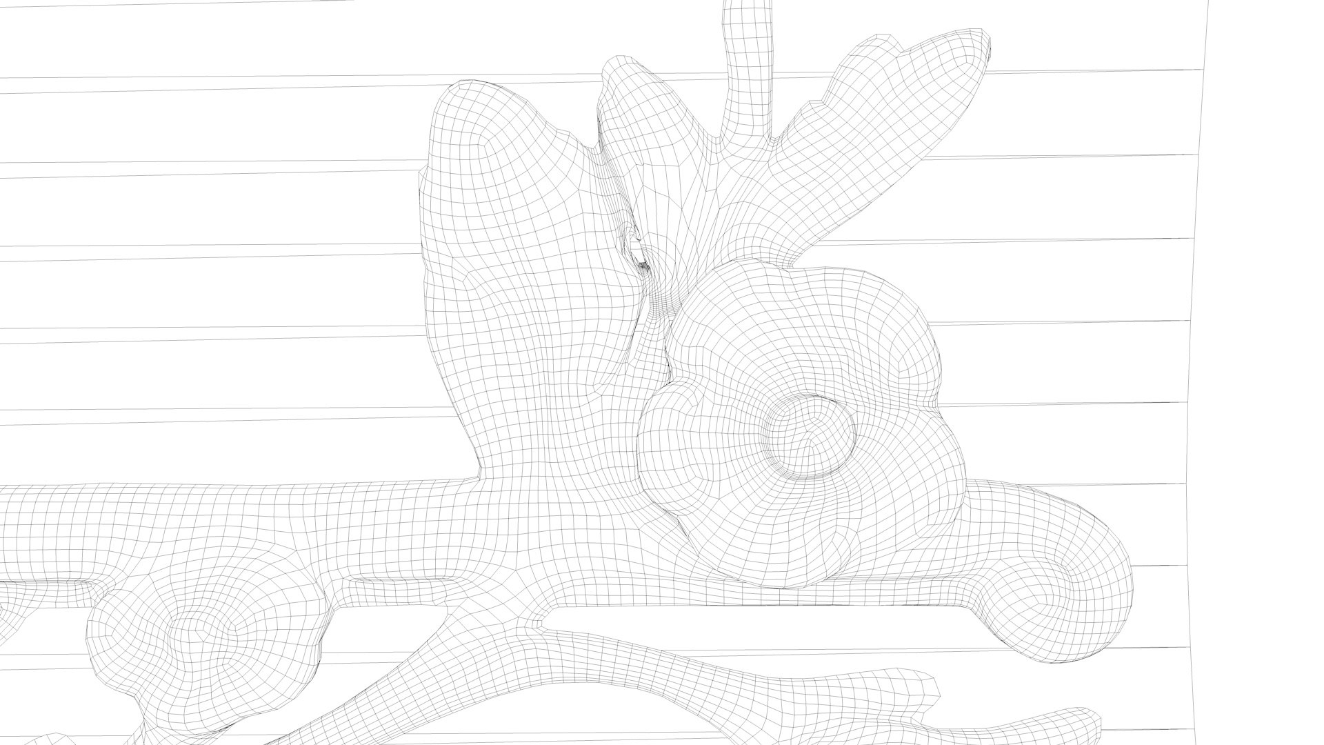 Patterned Cornice Gypsum Plaster DK105 3D - TurboSquid 2008799