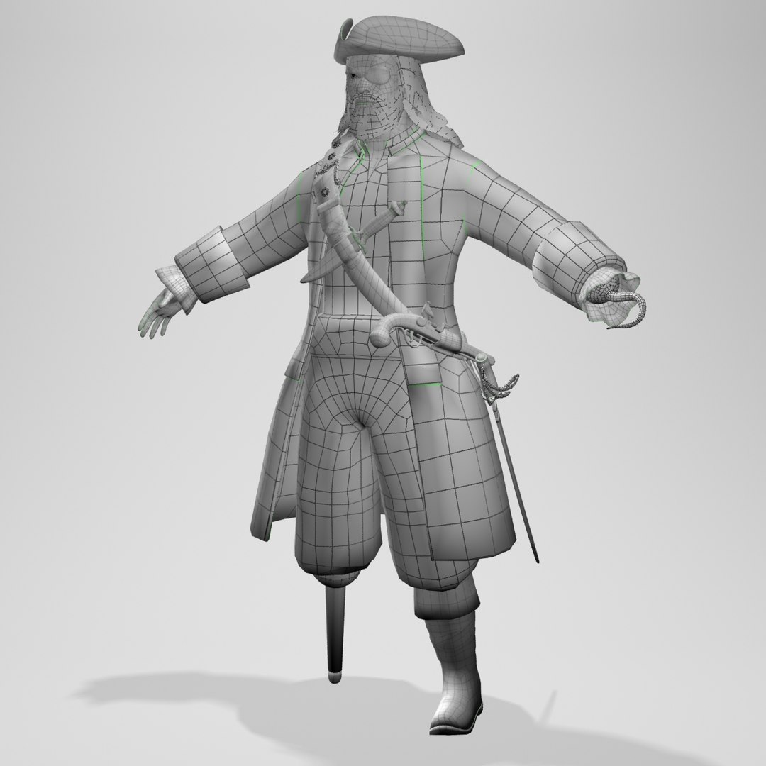 Pirate 3d Model